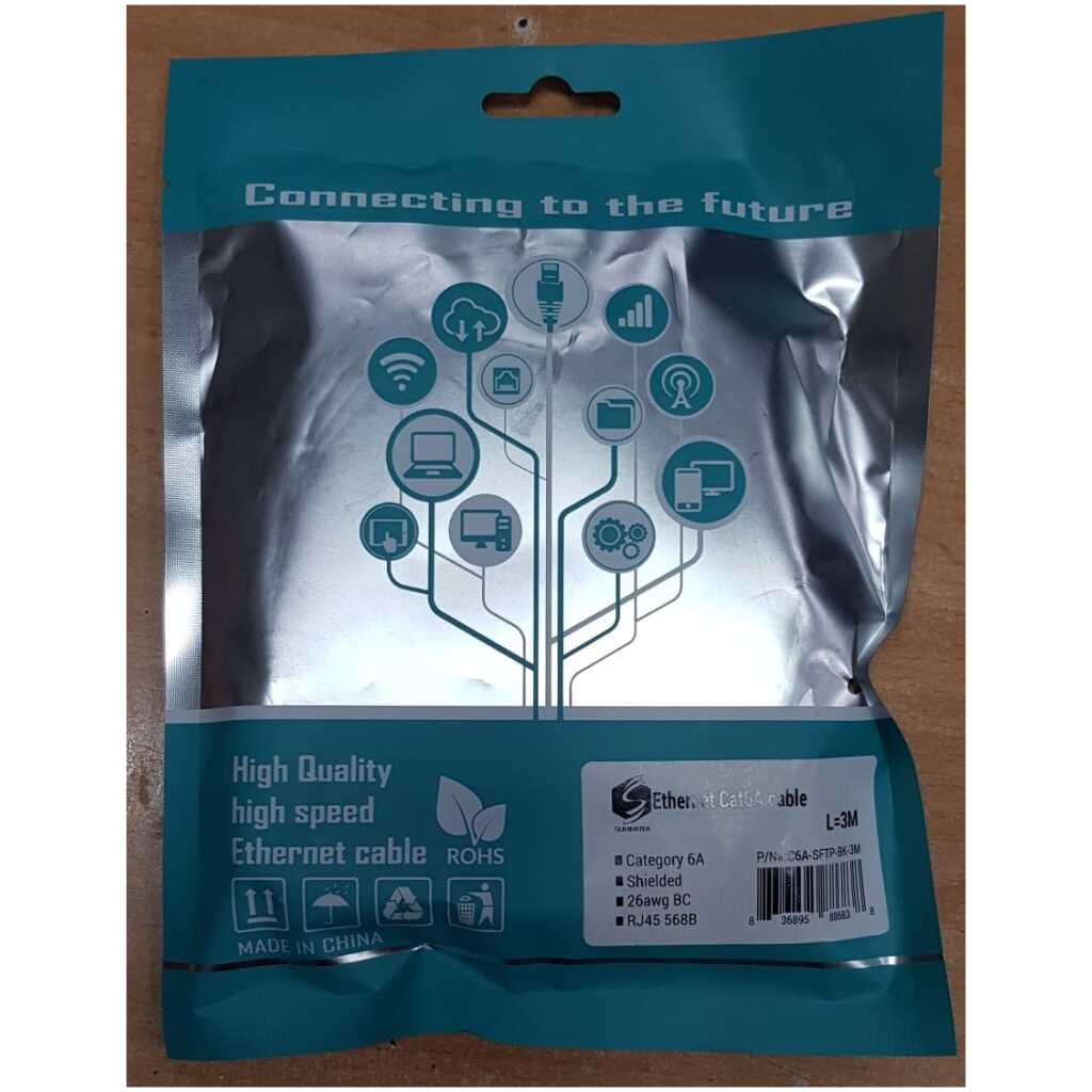 SUMMITEK – CAT6A 1M, 2M, 3M, 5M & 10M – Technocy